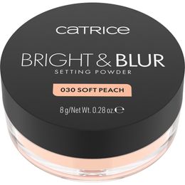 Catrice Damen Puder "Bright & Blur Setting Powder", 24 gsoft peach, Teint-Kosmetika, Perfekt zum Fixieren des Make-ups und f&uuml;r einen strahlenden Glow