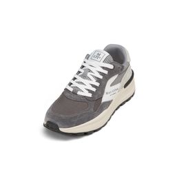 Marc O'Polo MARC O'POLO Herren Sneaker "aus hochwertigem Material-Mix", Gr. 40, grau, Obermaterial: 80% Polyester, 20% Leder, Schuhe
