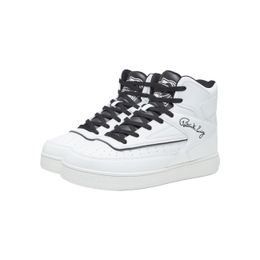 Ewing Damen Trainingsschuh "Ewing Rebound by Ewing 33 HI Non Strap", Gr. 10,5wei&szlig;, schwarz, Leder, Schuhe