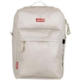 Levi's LEVI'S Damen Cityrucksack "Levi's L-Pack Standard Backpack", grau, Kunstfaser, Rucks&auml;cke, Freizeitrucksack, Arbeitsrucksack Schulrucksack