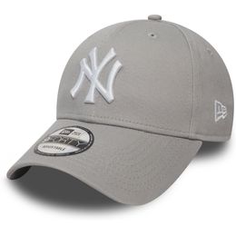 New Era Herren Baseball Cap "LEAGUE ESSENTIAL 9FORTY LEAGUE", grau, Baumwolle, Caps