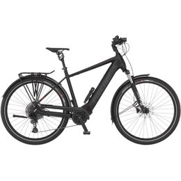 FISCHER BIKE FISCHER FAHRRAD E-Bike "VIATOR N100 55 711", 55cm, 28 Zoll (71,12cm), schwarz, Elektrofahrr&auml;der, Pedelec, Elektrofahrrad f&uuml;r Damen und Herren