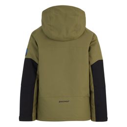 Ziener Jungen Skijacke "AGIMO", gr&uuml;n, Gr. 116, Obermaterial alle Farben au&szlig;er deep olive: 60% Polyester, 40% Polyester (recycled); Futter: 1. 100%