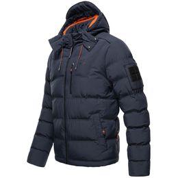 STONE HARBOUR Herren Winterjacke "Arvidoo", blau, Gr. XXXL, Obermaterial: 100% Polyester; Futter: 100% Polyester; Wattierung: 100% Polyester;