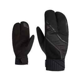 Ziener Herren Multisporthandschuhe "UZOMIOS AW Touch LOBSTER", schwarz, Gr. 9, Materialmix, Handschuhe