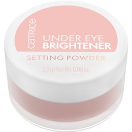 Catrice Damen Puder "Under Eye Brightener Setting Powder", 6,9 g, rosa, Teint-Kosmetika, Loses Puder, frisches und strahlendes Finish, pflegt die