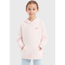 LEVI'S KIDS M&auml;dchen Hoodie, pink, Gr. 16, unifarben, Obermaterial: 60% Baumwolle, 40% Polyester, Sweatshirts