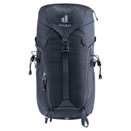 Deuter Wanderrucksack "TRAIL 16 L", schwarz, Rucks&auml;cke, f&uuml;r Klettern und Wandern, mit flacher Deckelkonstruktion