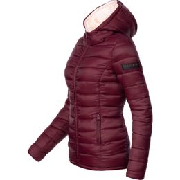 Marikoo Damen Steppjacke "Luci", rot, Gr. XL, Obermaterial: 100% Nylon; Futter: 100% Polyester; Wattierung: 100% Polyester; &Auml;rmelfutter: 100%