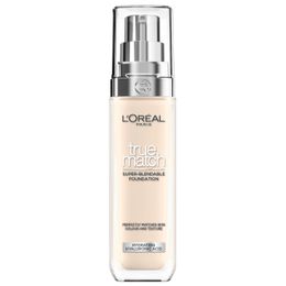 L'Or&eacute;al L'OR&Eacute;AL PARIS Damen Foundation "L'Or&eacute;al Paris True Match Foundation", 30ml, beige, Teint-Kosmetika, Spendet Feuchtigkeit, mittlere Deckkraft, passt