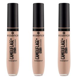 Essence Kinder Concealer "CAMOUFLAGE+ MATTE concealer", 24ml, beige, Teint-Kosmetika, 3-tlg., hohe Deckkraft, mattierend, alle Hauttypen