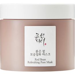 Damen Gesichtsmaske "Red Bean Refreshing Pore Mask", 140mltransparent, BEAUTY OF JOSEON, Hautpflegemittel, Hauptzutat rote Bohnen