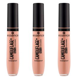 Essence Kinder Concealer "CAMOUFLAGE+ MATTE concealer", 24ml, braun, Teint-Kosmetika, 3-tlg., hohe Deckkraft, mattierend, alle Hauttypen