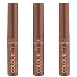 Essence Kinder Eyeliner "COLOUR it liquid eyeliner", braun, Augen-Kosmetika, 3-tlg., wischfest, langanhaltend, schnell trocknend