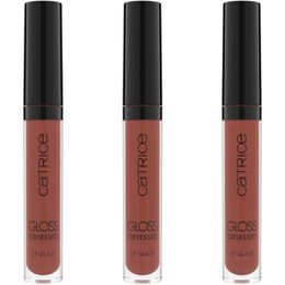 Catrice Damen Lipgloss "Gloss Obsessed Lip Glaze"the glossfather, Lippen-Kosmetika, Warmer Braunton mit hochgl&auml;nzendem Finish