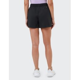 Venice Beach Damen Funktionsshorts "TILLY", schwarz, Gr. L, unifarben, Stoff, Obermaterial: 75% Polyester, 25% Elasthan, Hosen