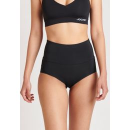 Jockey Damen Slip "Tummy Smoothing", Gr. XL, schwarz, Jersey, Obermaterial: 80% Polyamid, 20% Elasthan, unifarben, Unterhosen, mit Shapingeffekt,
