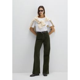 Mavi Damen Weite Jeans "MALIBU"deep dephts cord, Gr. 28, 98% Baumwolle, 2% Elasthan, Jeans, Wide Leg Jeans