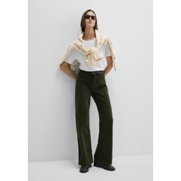 Mavi Damen Weite Jeans "MALIBU"deep dephts cord, Gr. 27, 98% Baumwolle, 2% Elasthan, Jeans, Wide Leg Jeans