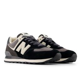 New Balance Damen Sneaker "574", Gr. 40,5schwarz, bisque, Leder, Schuhe