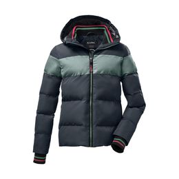 Killtec Jungen Steppjacke "KOW 192 GRLS QLTD JCKT", gr&uuml;n, Gr. 176, Oberstoff: 100% Polyester, Futter: 100% Polyester, Wattierung: 100% Polyester,