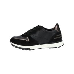 Paul Green Damen Sneaker "Paul Green Sneaker Leder", Gr. 38, schwarz, Leder, Schuhe
