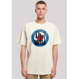 F4NT4STIC Herren T-Shirt "The Who Target Classic", beige, Gr. XS, Obermaterial: 100% Baumwolle, Shirts, Premium Qualit&auml;t