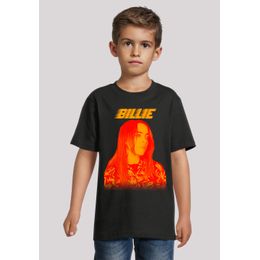 F4NT4STIC M&auml;dchen T-Shirt "Billie Eilish Portrait", schwarz, Gr. 134, Obermaterial: 100% Baumwolle, Shirts, Premium Qualit&auml;t