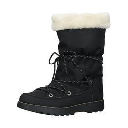 Kickers Damen Snowboots "Kickers Stiefel Nylon", Gr. 37schwarz, Textil, Schuhe
