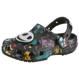 Crocs Kinder Clog "The Nightmare Before Christmas Jack and Sally Classic Clog", Gr. 30multi, Croslite , kontrastfarbene Details, Schuhe, Hausschuh