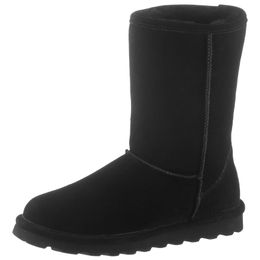 Bearpaw Damen Winterboots "ELLE SHORT", Gr. 40, schwarz, Veloursleder, Schuhe, Winterstiefel, Snowboots mit hohem Schaft