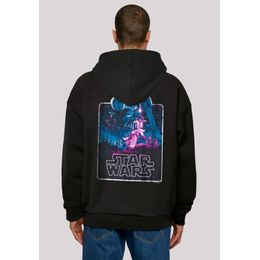 F4NT4STIC Herren Kapuzenpullover "Star Wars Movie Poster", schwarz, Gr. L, Obermaterial: 100% Baumwolle, Pullover, Print