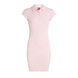 Tommy Jeans Kleid Damen Gr&ouml;&szlig;e 36 pastellpink Winterkleid