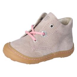 Baby Lauflernschuh "Cory 50 WMS: Mittel", Pepino BY RICOSTA, Gr. 26, rosa, Leder, Schuhe, Schn&uuml;rschuh mit WMS-System, Leder, Gr&ouml;&szlig;enschablone zum