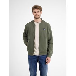 Lerros Herren Sweatjacke "Lerros College-Sweatjacke f&uuml;r Herren"nordic olive, Gr. XL, 50% Baumwolle, 50% Polyester, Sweatjacken