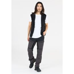 WHISTLER Herren Cargohose "Kodiak"schwarz, grau, Gr. XXL, mehrfarbig, 94% Polyamid, 6% Elasthan, Hosen, mit verstellbarem Bund