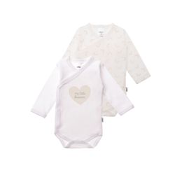 Liliput Jungen Wickelbody "my little dreamer", Gr. 62, rosa, 100% Baumwolle, bedruckt, Bodys, mit fr&ouml;hlichem Print im Doppelpack