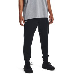 Under Armour Herren Jogginghose "UA Rival Fleece Jogginghose", schwarz, Gr. XS, Obermaterial: 80% Baumwolle, 20% Polyester, Hosen, aus Baumwolle und