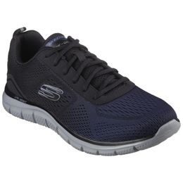 Skechers Herren Sneaker "TRACK-RIPKENT", Gr. 46, blau, Synthetik, Textil, Schuhe, Freizeitschuh, Halbschuh, Schn&uuml;rschuhin veganer Verarbeitung