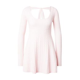 Hollister Knitted dress female Pink size L