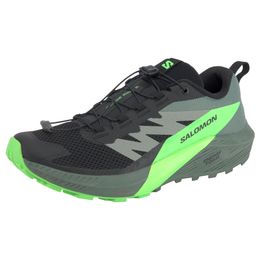 Salomon Herren Trailrunningschuh "SENSE RIDE 5", Gr. 44, schwarz, Synthetik, Textil, Schuhe, Trailrunningschuhe