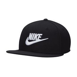 Nike Sportswear Damen Baseball Cap "U NK DF PRO CAP S FB FUT L", schwarz, Gr. L, Obermaterial: 100% Polyester, Caps, f&uuml;r sportliche Aktivit&auml;ten und