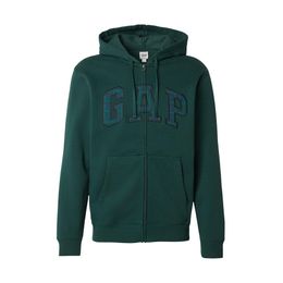 GAP Sweatjacke 'HERITAGE' Herren Gr&ouml;&szlig;e M dunkelblau / gr&uuml;n / rot / schwarz