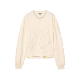 AllSaints Sweatshirt 'LILA EMBOS' female White size XS