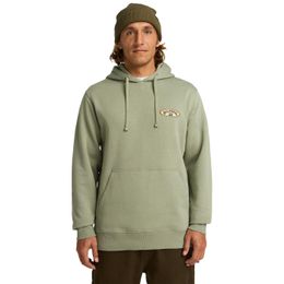 Billabong Herren Kapuzensweatshirt "Foundation"grau gr&uuml;n, Gr. M, 55% Baumwolle, 25% Baumwolle, 20% Polyester, Sweatshirts