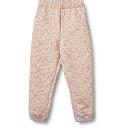 Stoffhose Wheat "Wheat Thermo Pants Alex", Kinder, Gr. 140, Normalgr&ouml;&szlig;en, pansies, 100% Polyester (Recycelt), unifarben, normal, Hosen Stoffhose