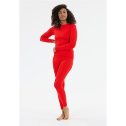 WHISTLER Damen Funktionsshirt "Mall", rosa, Gr. S, unifarben, 92% Polyamid, 8% Elasthan, Shirts, mit Langarmshirt und Tights