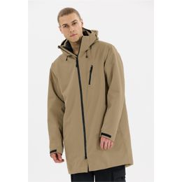 WHISTLER Herren Parka "Bellway", gr&uuml;n, Gr. L, unifarben, 100% Polyester, Jacken, mit 10.000 mm Wassers&auml;ule