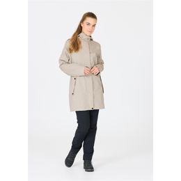 WHISTLER Damen Outdoorjacke "Aleia V2", beige, Gr. 46, unifarben, 100% Polyester, Jacken, in wasser- und winddichter Anfertigung