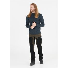 WHISTLER Herren Cargohose "Kodiak"dunkelgr&uuml;n, schwarz, Gr. 4XL, mehrfarbig, 94% Polyamid, 6% Elasthan, Hosen, mit verstellbarem Bund